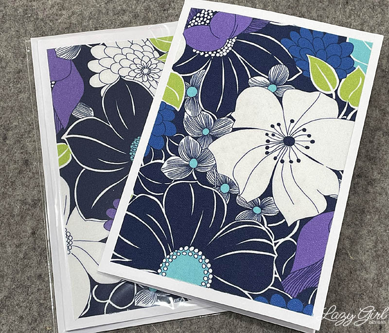 Make Your Own Gorgeous Fabric Cards in 3 Easy Steps