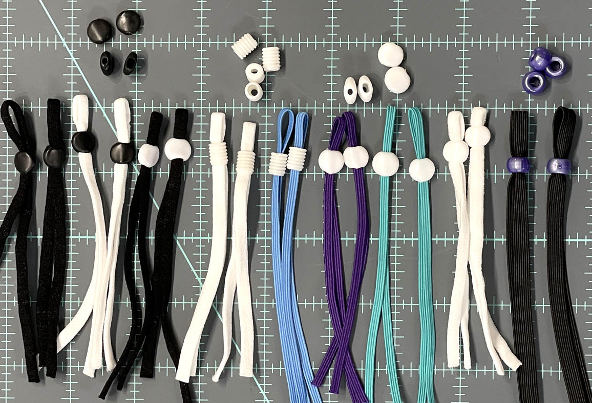 How To Make An Adorable Fabric Bag With Face Mask Elastic